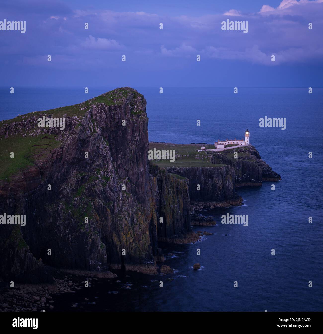 Lighthouse before sunrise hi-res stock photography and images - Alamy