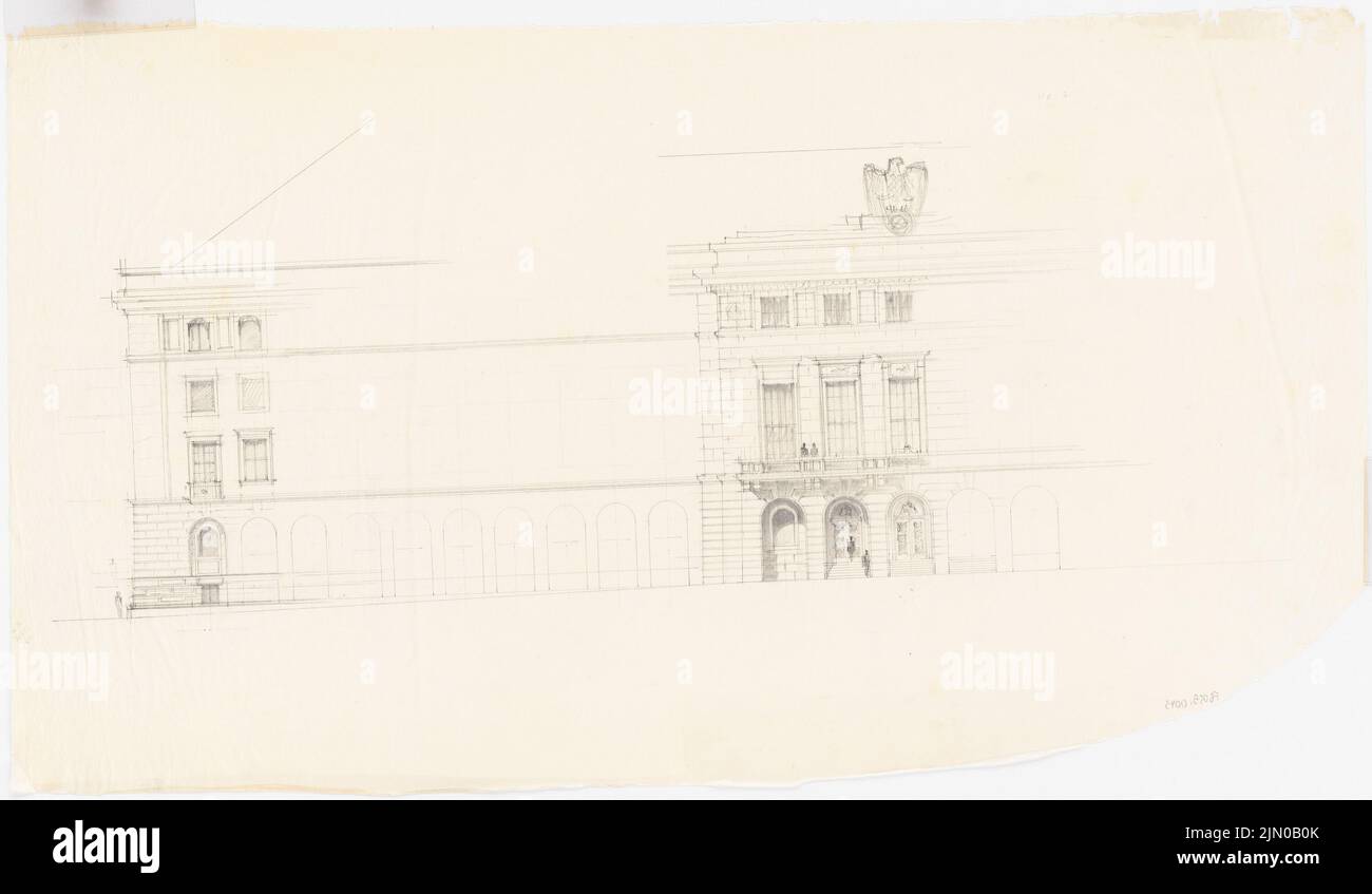 Böhmer Franz (1907-1943), House of the 109th SS Standarte (?) In Poznan ...