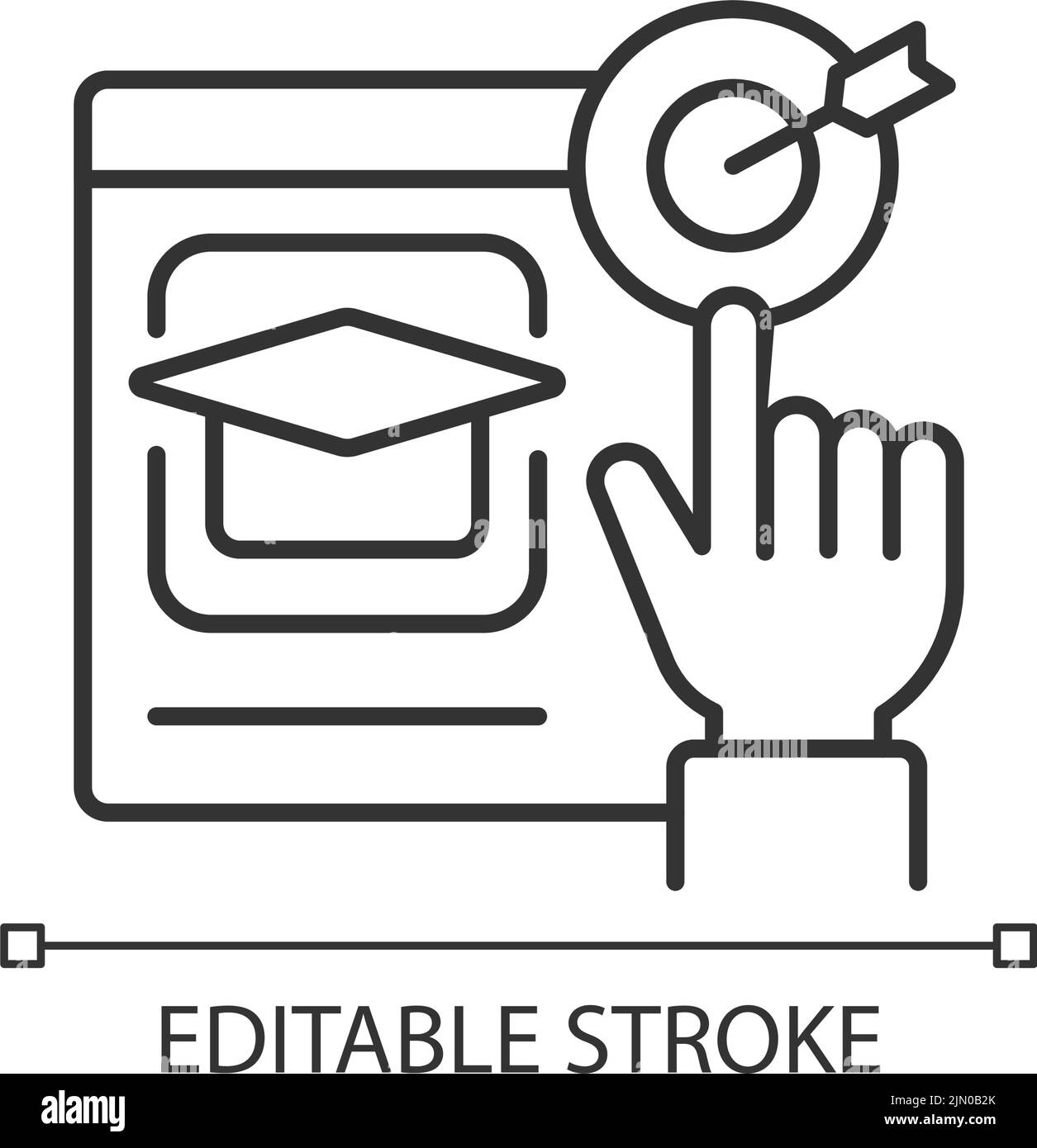 Achieving your goals Black and White Stock Photos & Images - Alamy