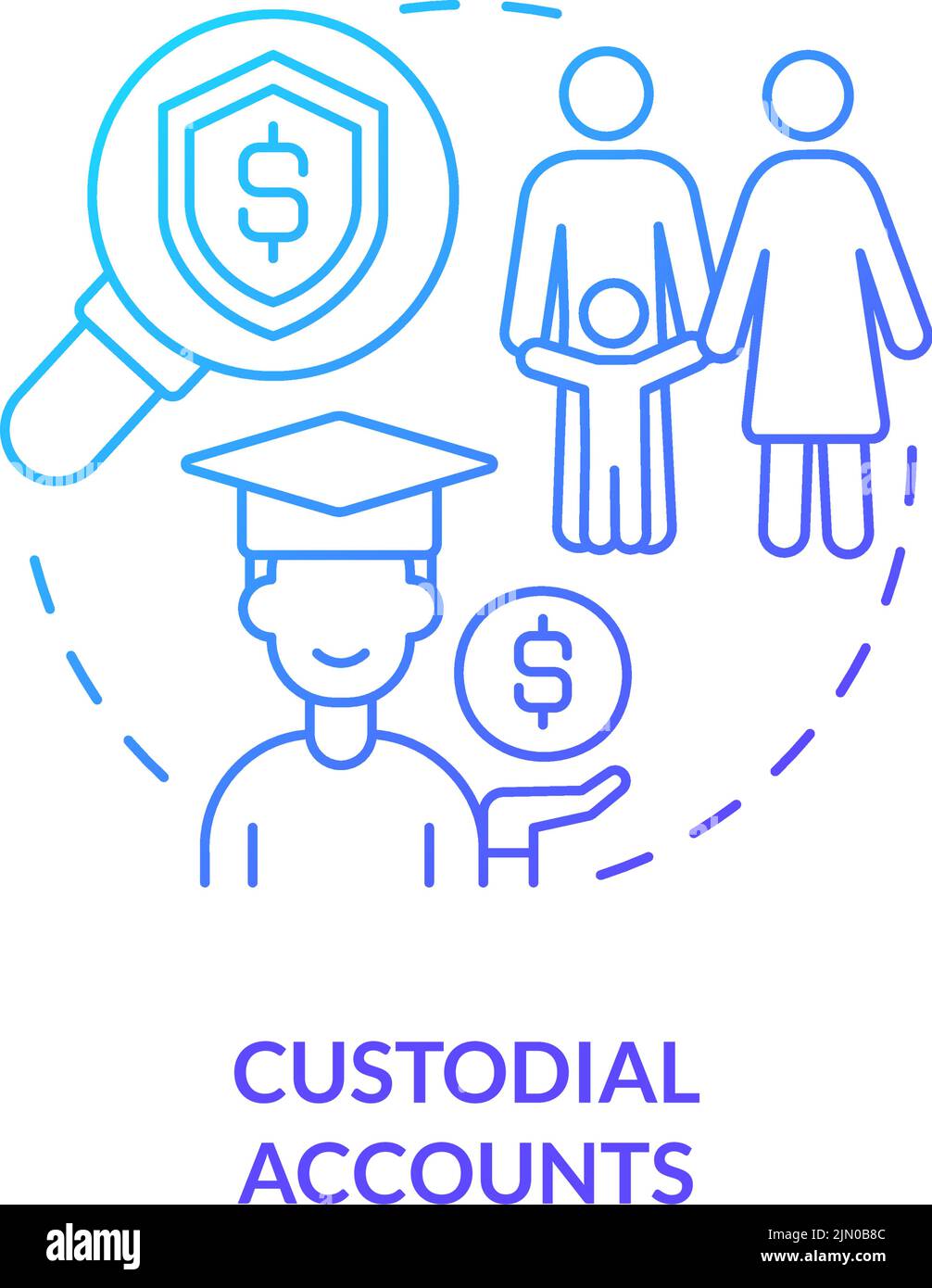 Student bank accounts Stock Vector Images - Alamy