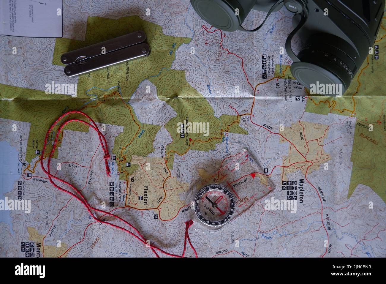 Planning your next hike Stock Photo - Alamy