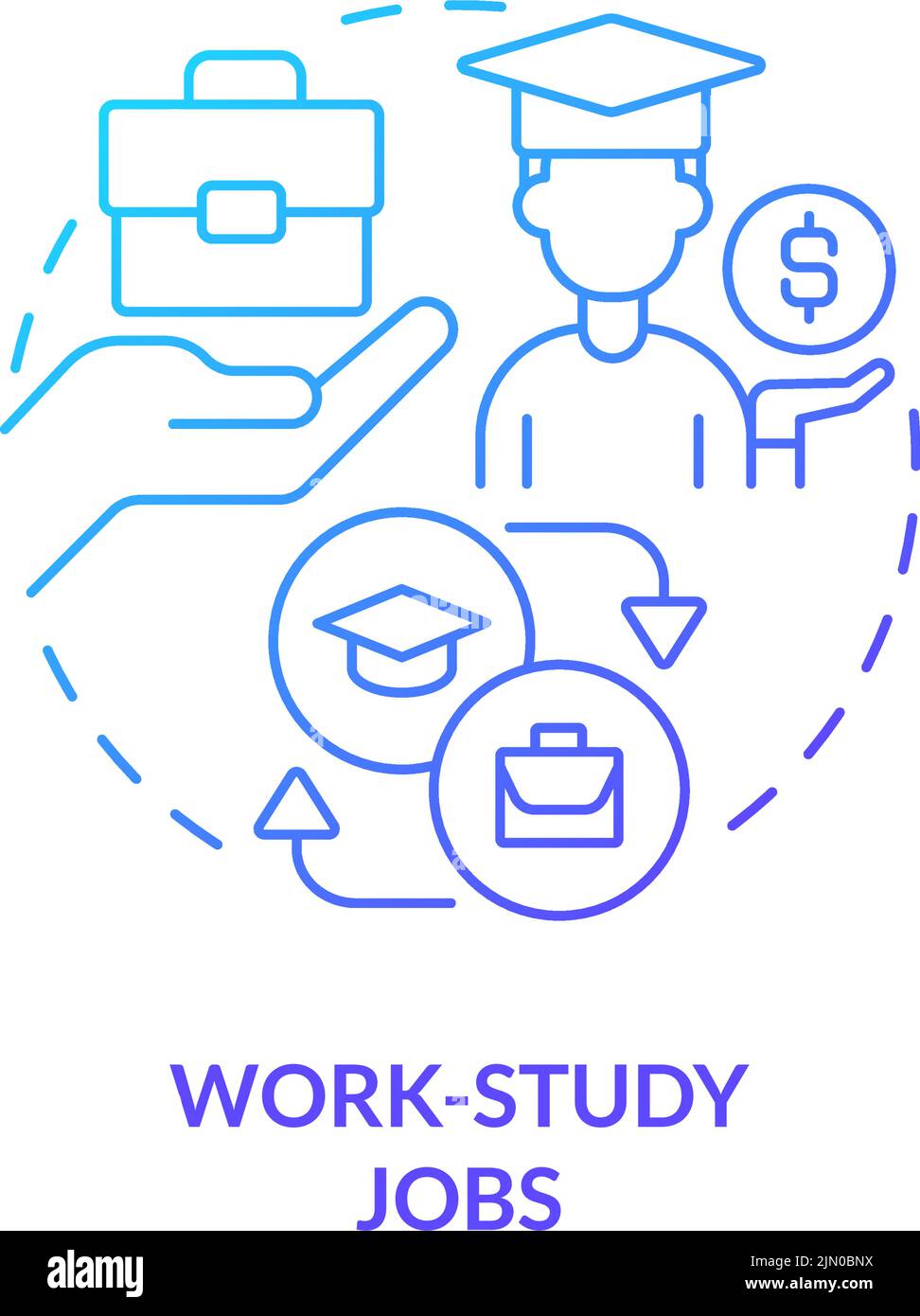 Work experience bank Stock Vector Images - Alamy