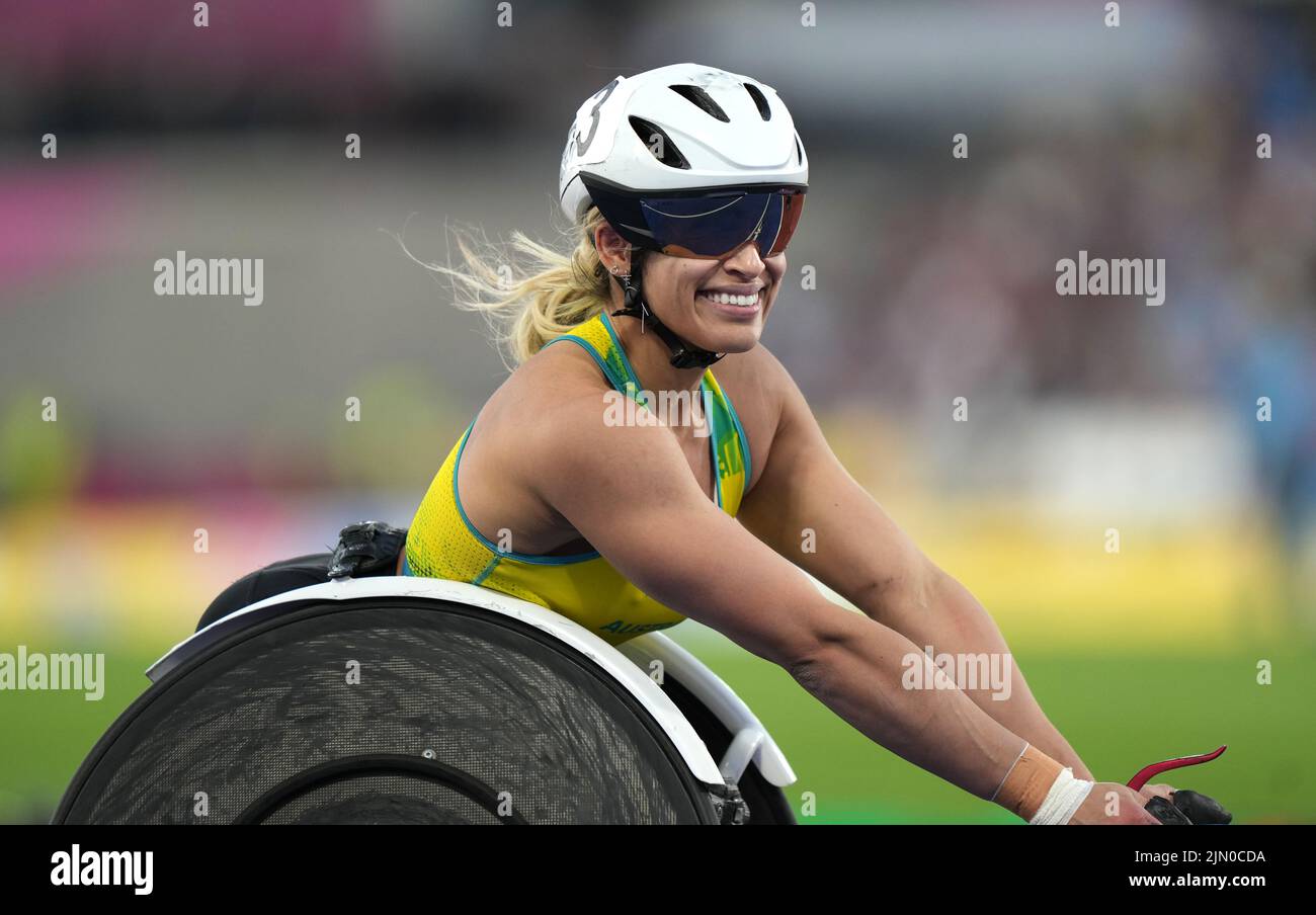 File photo dated 04-08-2022 of Australia's Madison de Rozario after ...