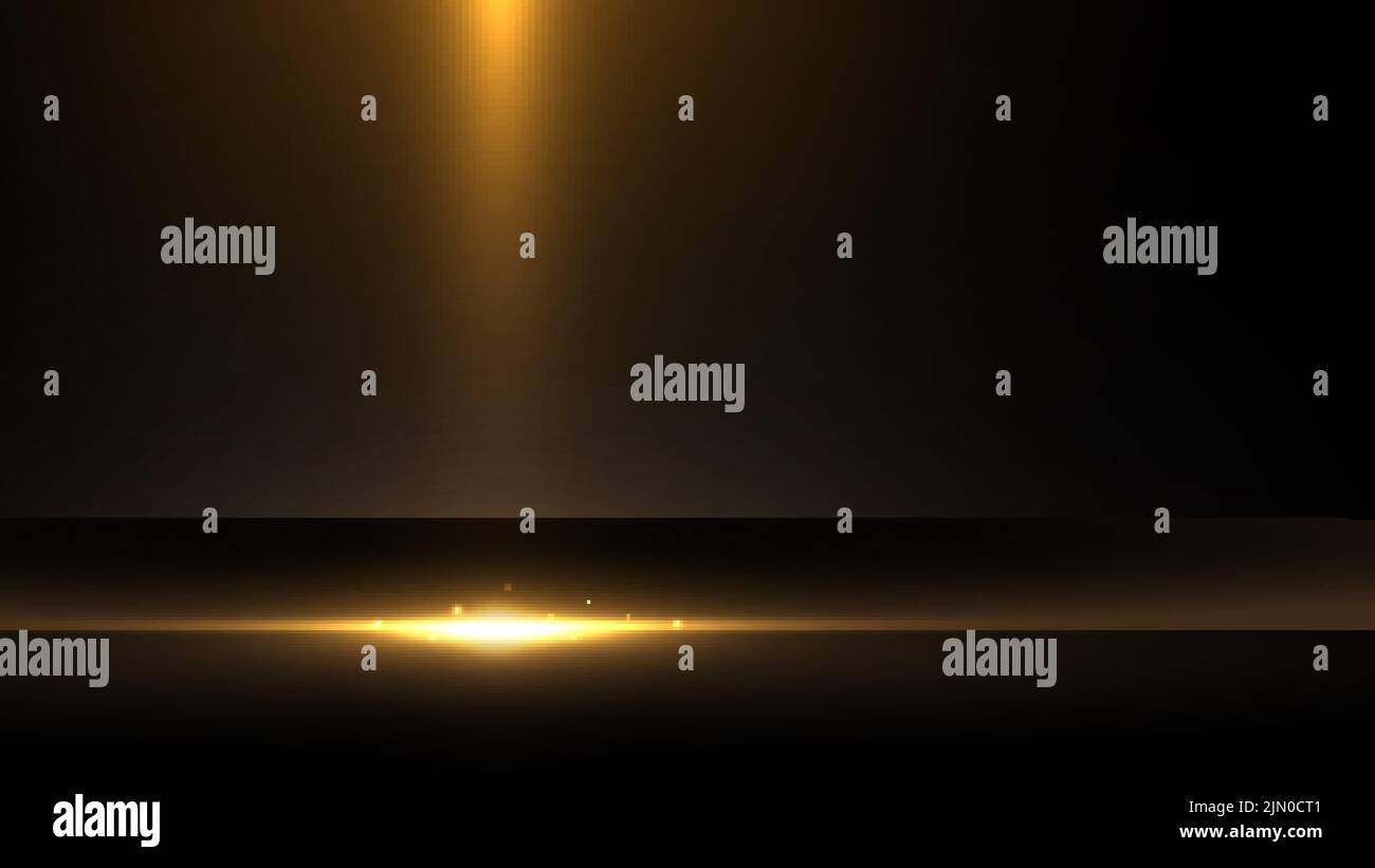 Abstract black stage scene with spotlight and lighting effect ...