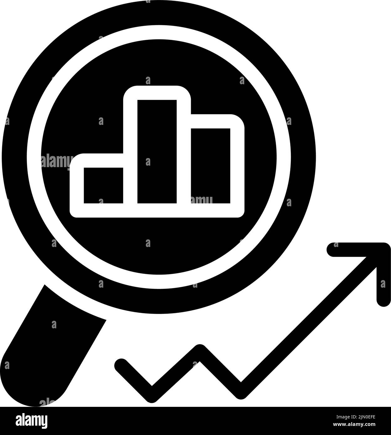 Stock market monitoring icon Black and White Stock Photos & Images - Alamy