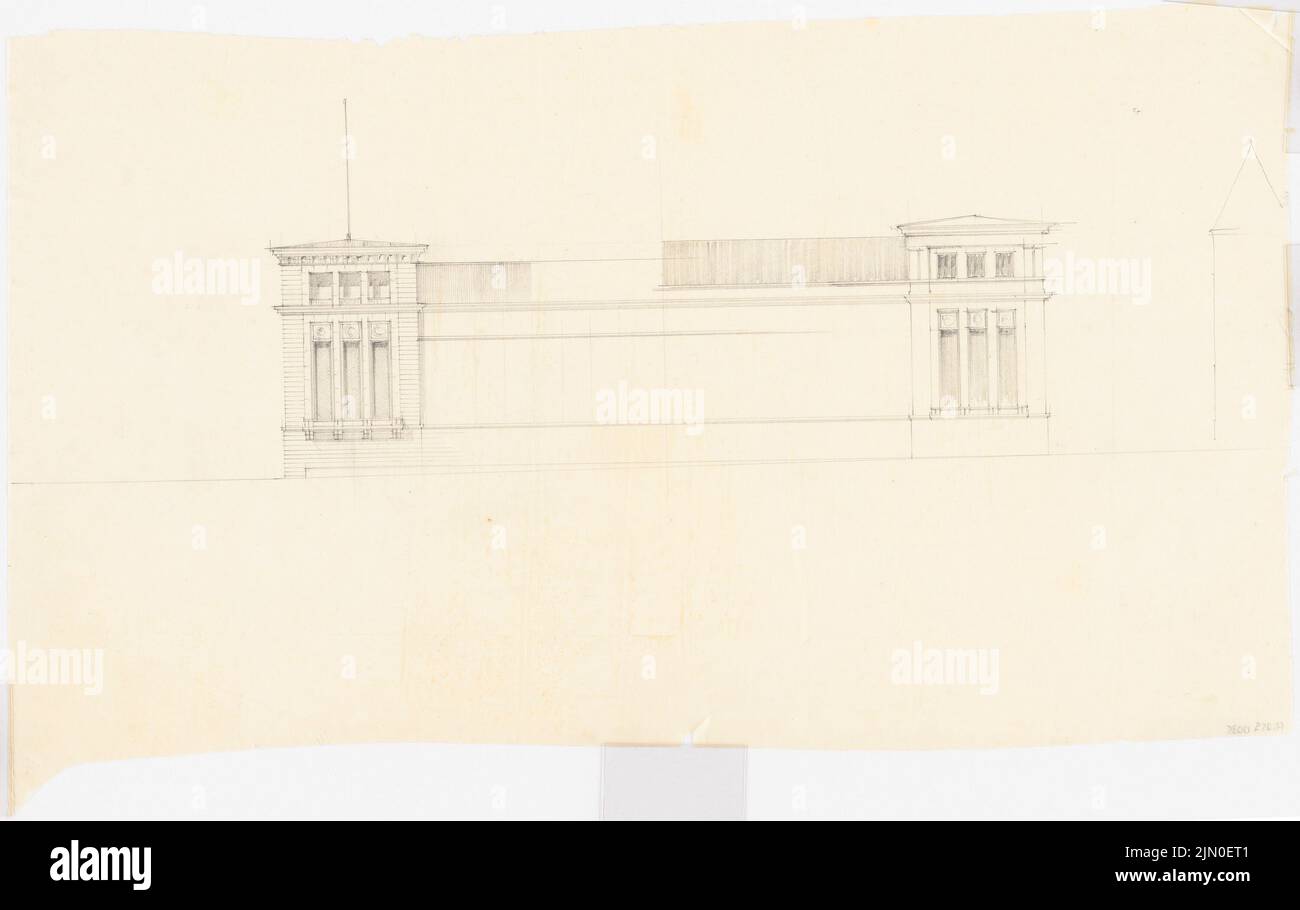 Böhmer Franz (1907-1943), House of the 109th SS Standarte (?) In Poznan ...