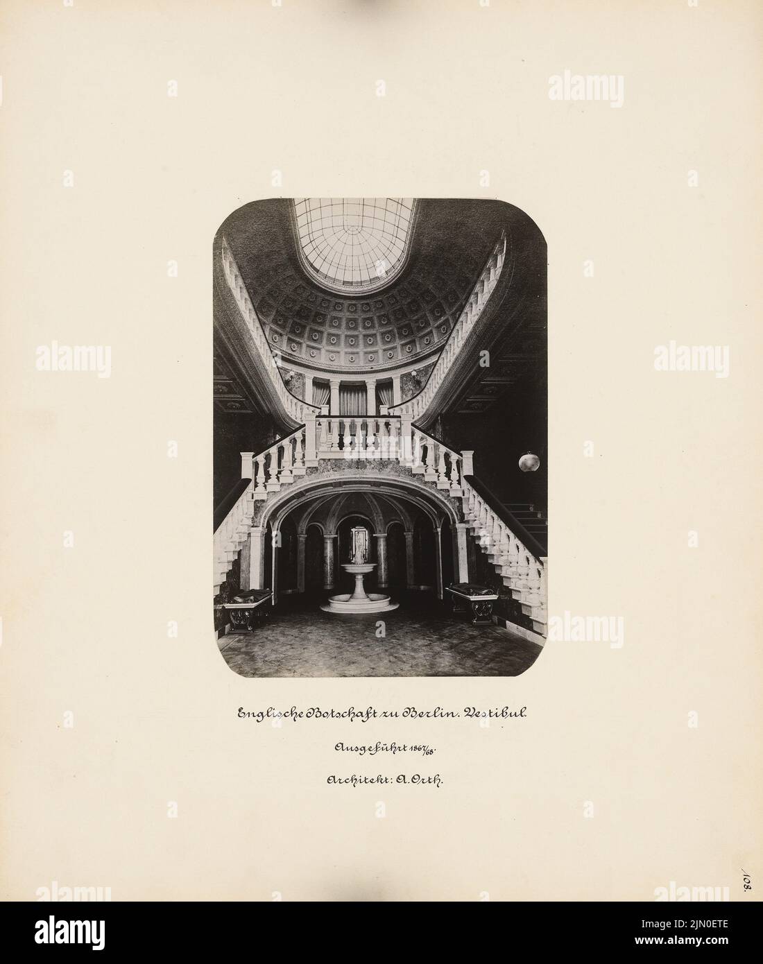 Orth august 1828 1901 englische botschaft fruher palais strousberg hi ...