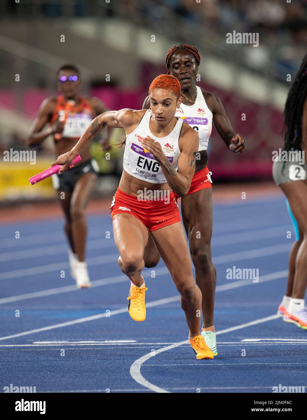 Jodie Williams & Victoria Ohuruogu of England disqualification after ...