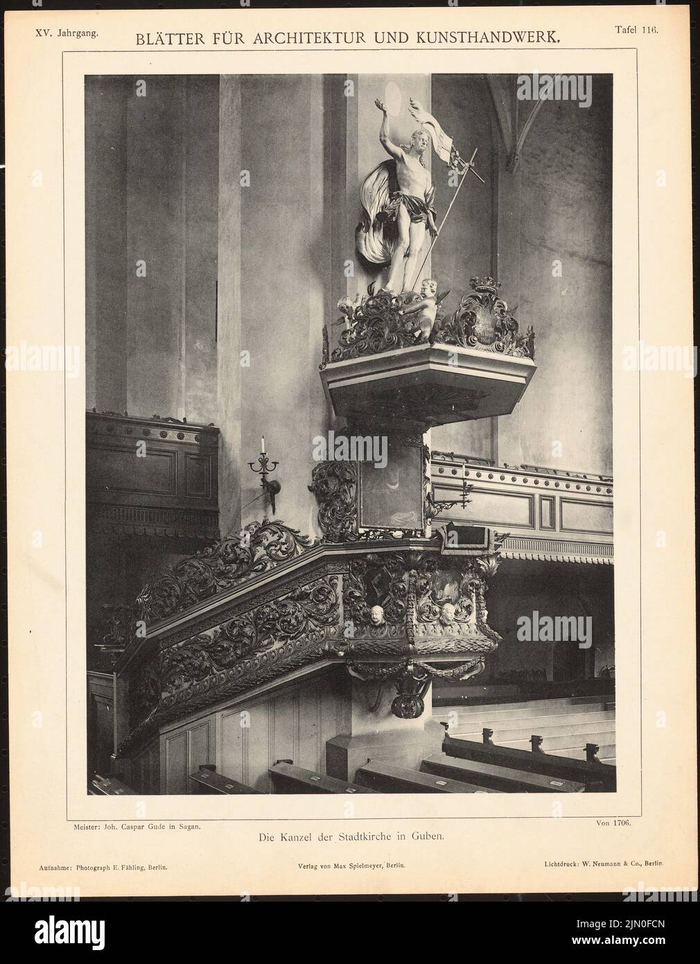 Gude joh caspar stadtkirche hi-res stock photography and images - Alamy