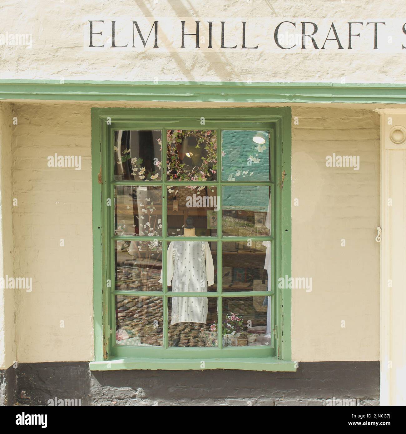Quaint window shop and vintage looking in Norwich City Stock Photo - Alamy