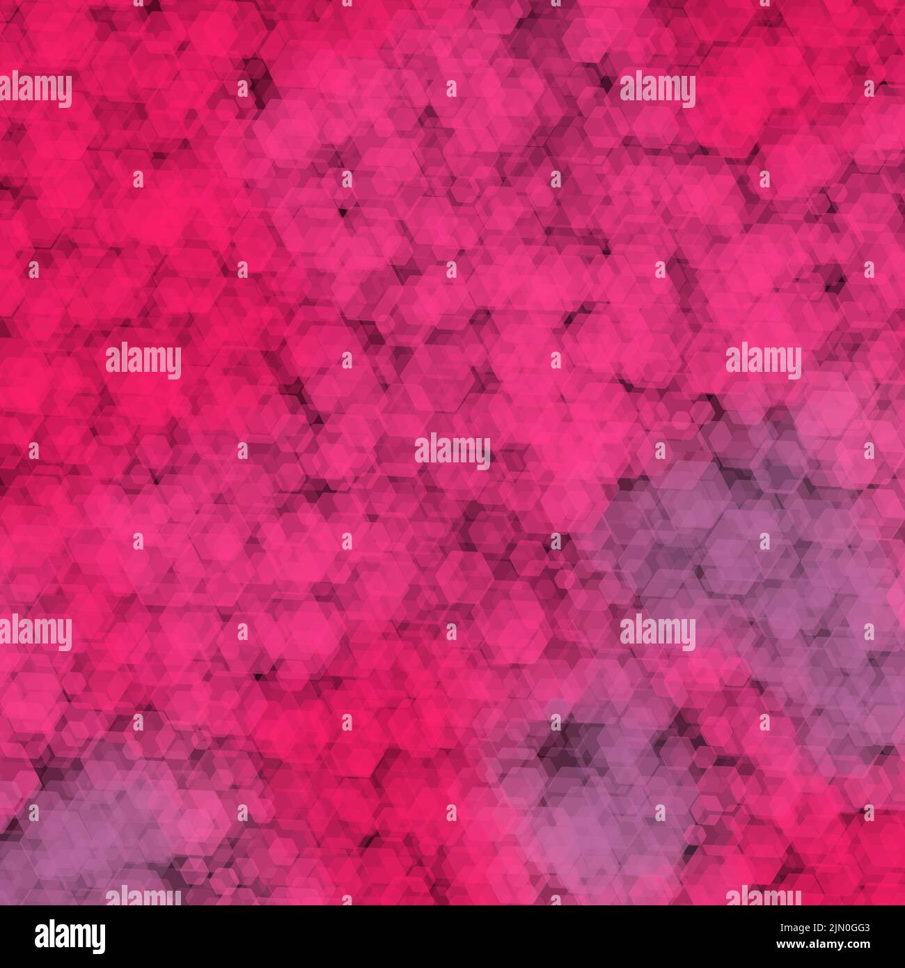 Abstract decorative illustration of hexagon Grid shape mosaic pattern ...