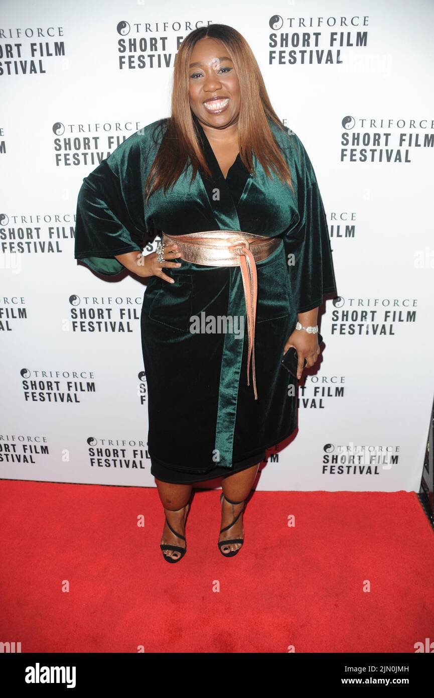Chizzy Akudolu, Arrivals on the red carpet for the Triforce Short Film ...