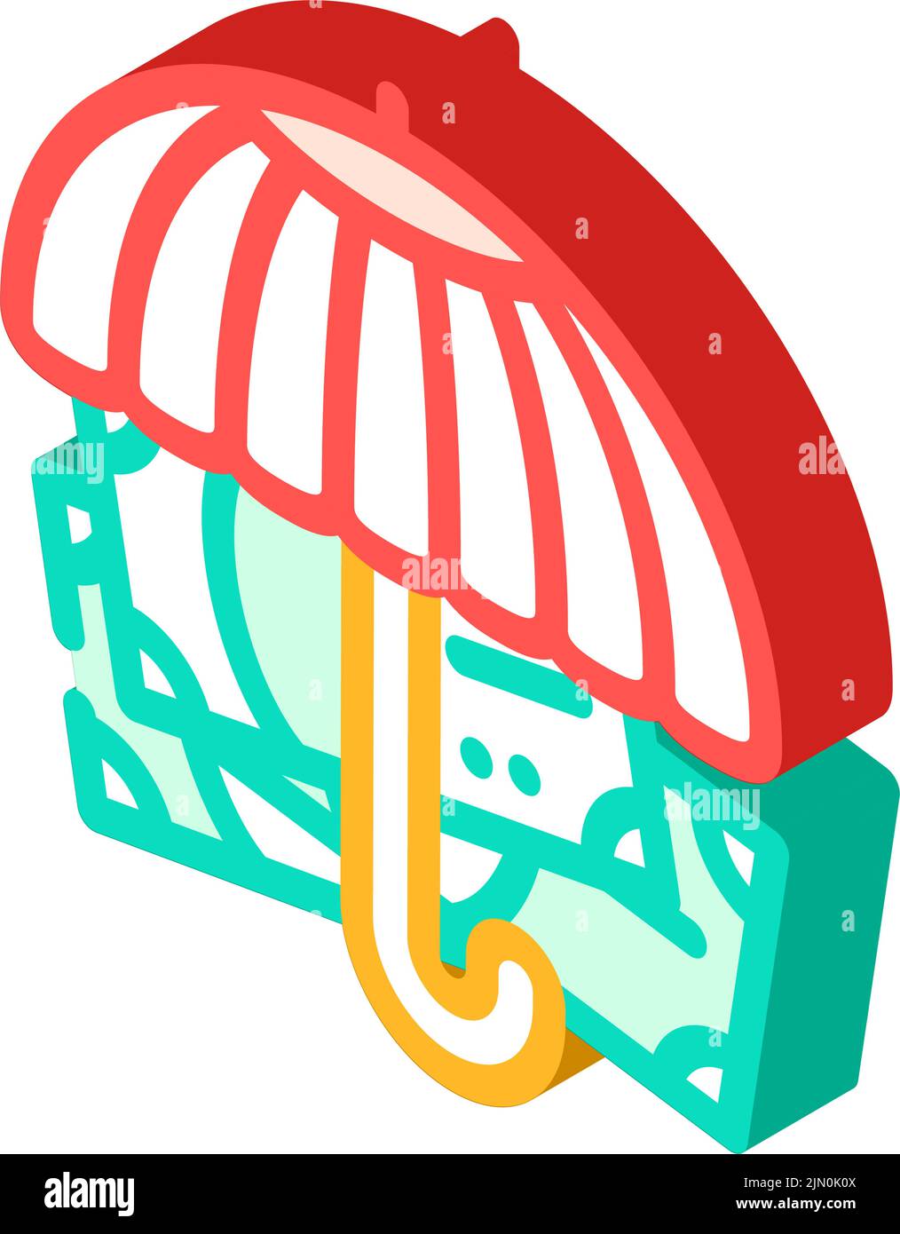 currency selection isometric icon vector illustration Stock Vector ...