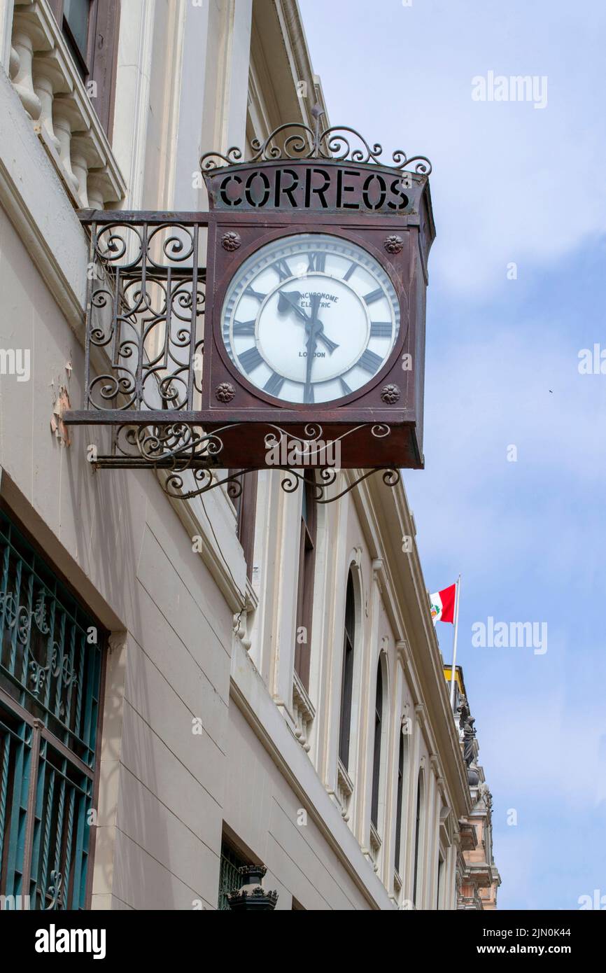 Downtown lima hi-res stock photography and images - Alamy