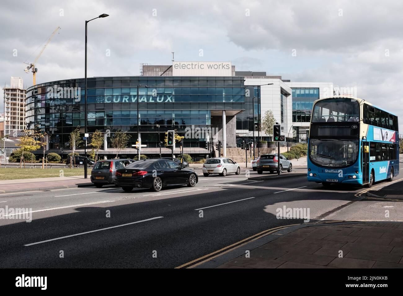 Architecture and famous buildings in Sheffield City Centre, UK Stock ...