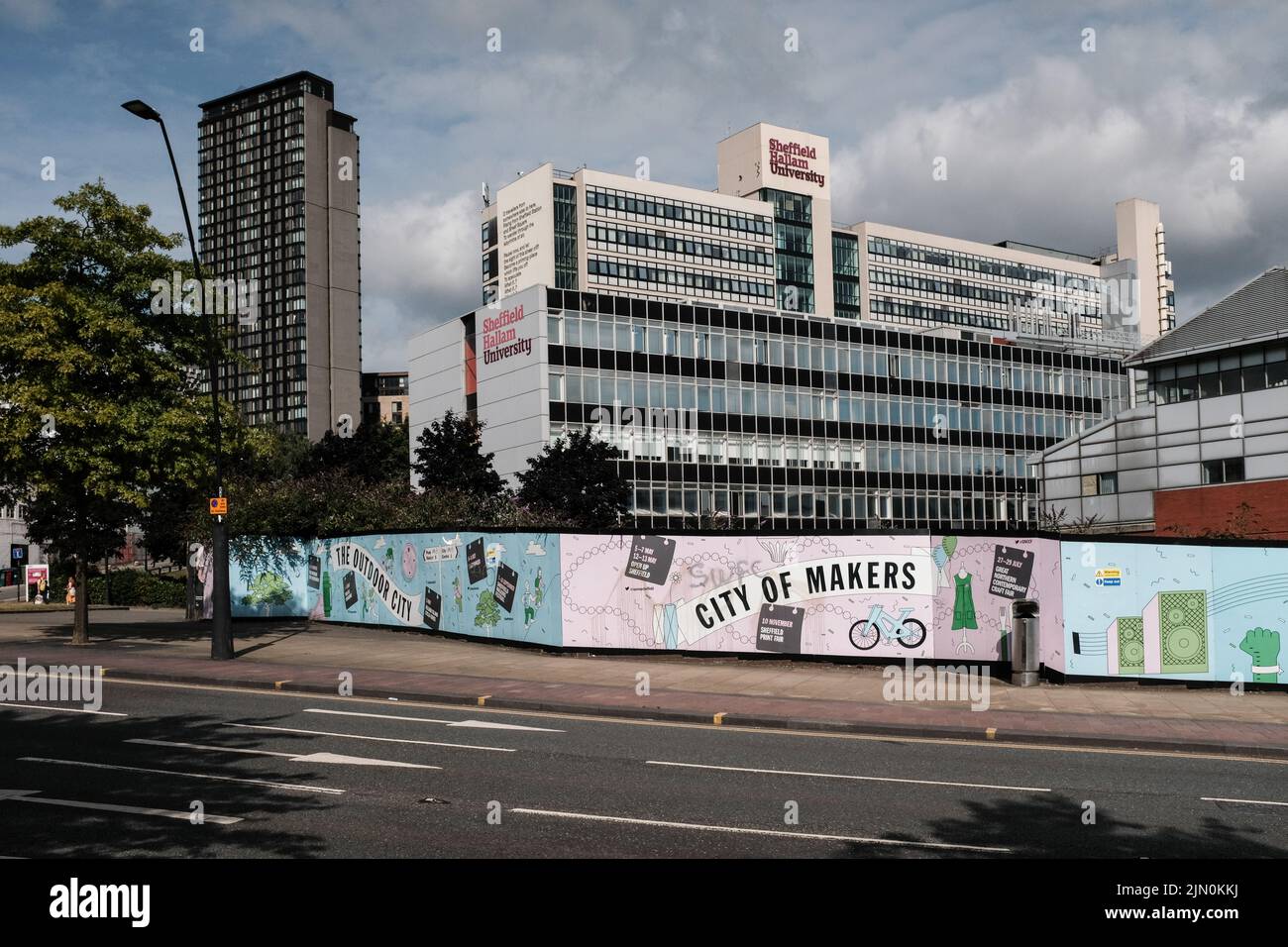 Architecture and famous buildings in Sheffield City Centre, UK Stock ...