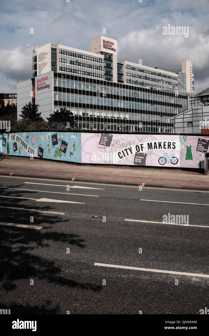 Architecture and famous buildings in Sheffield City Centre, UK Stock ...