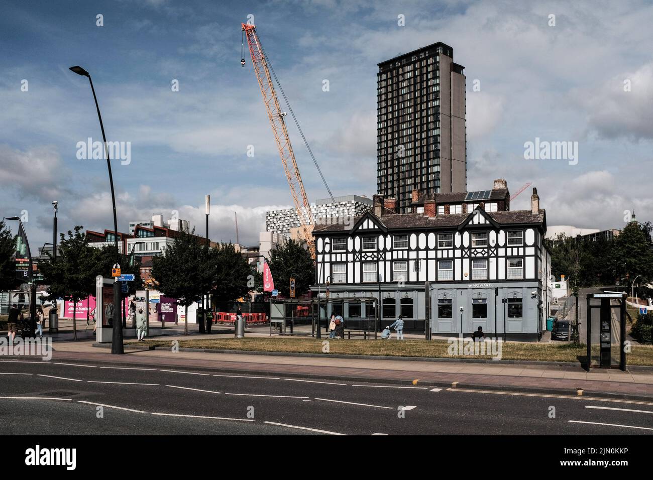 Architecture and famous buildings in Sheffield City Centre, UK Stock ...