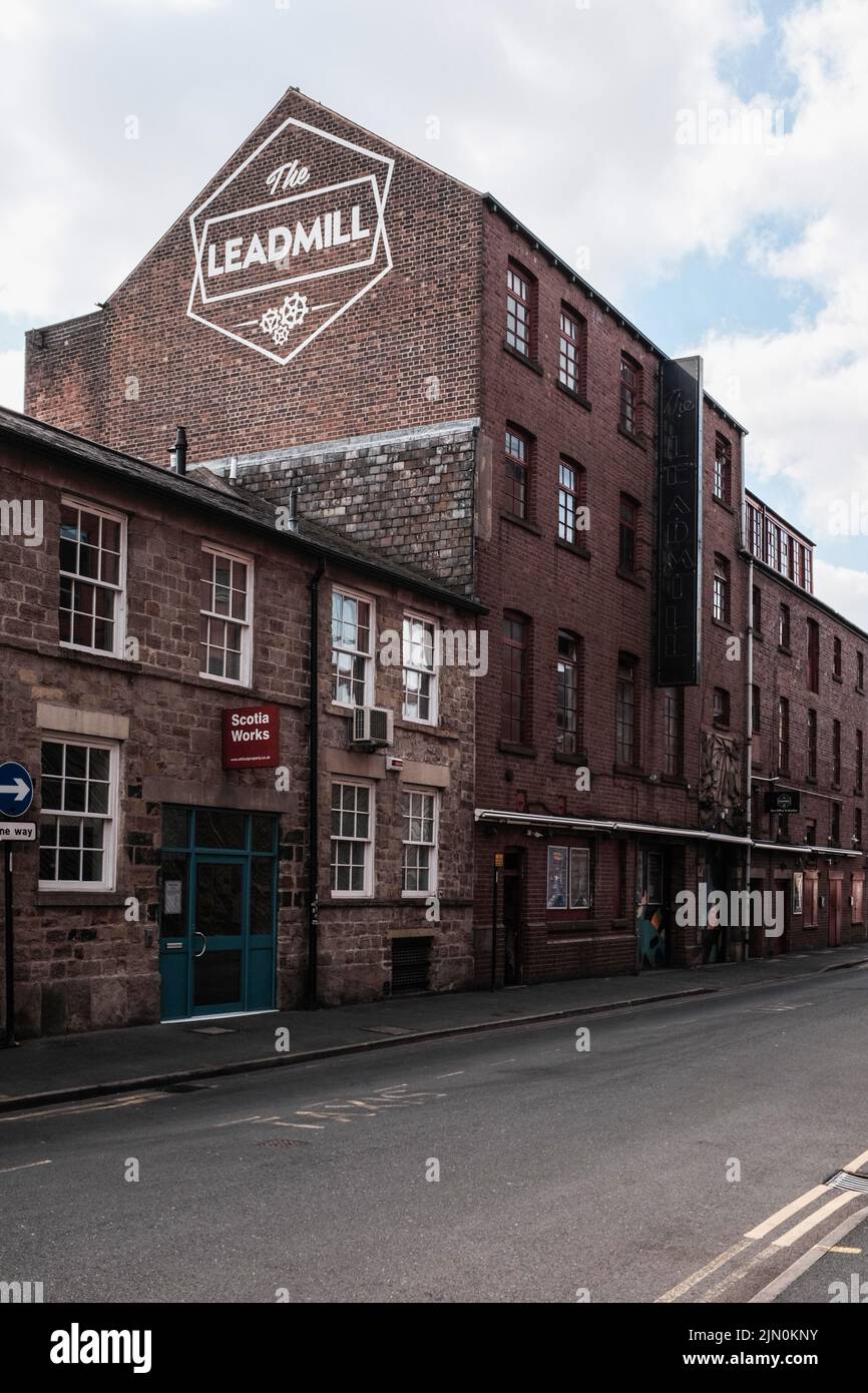 Architecture and famous buildings in Sheffield City Centre, UK Stock ...