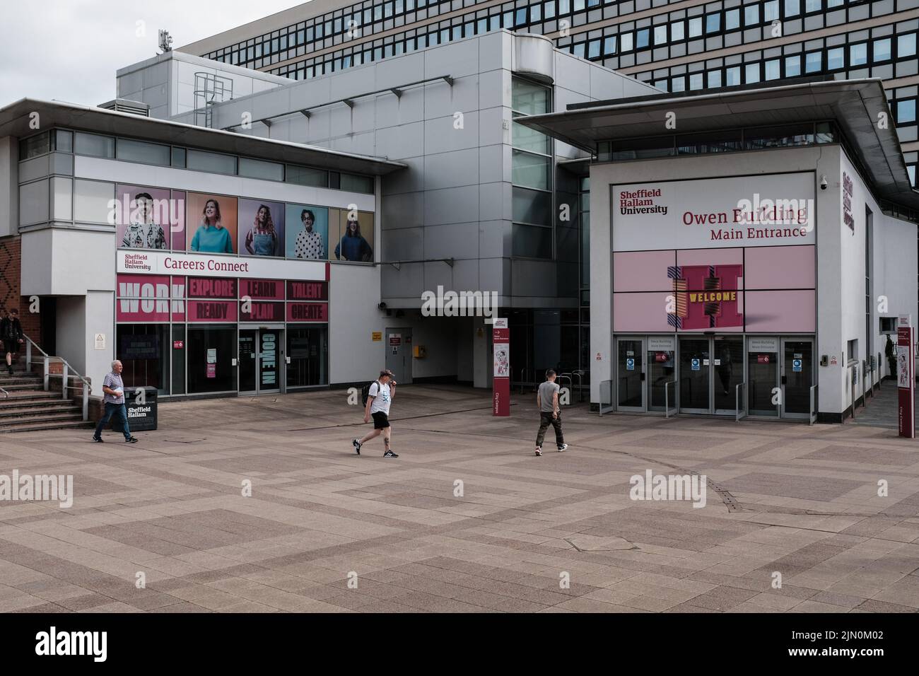 Architecture and famous buildings in Sheffield City Centre, UK Stock ...