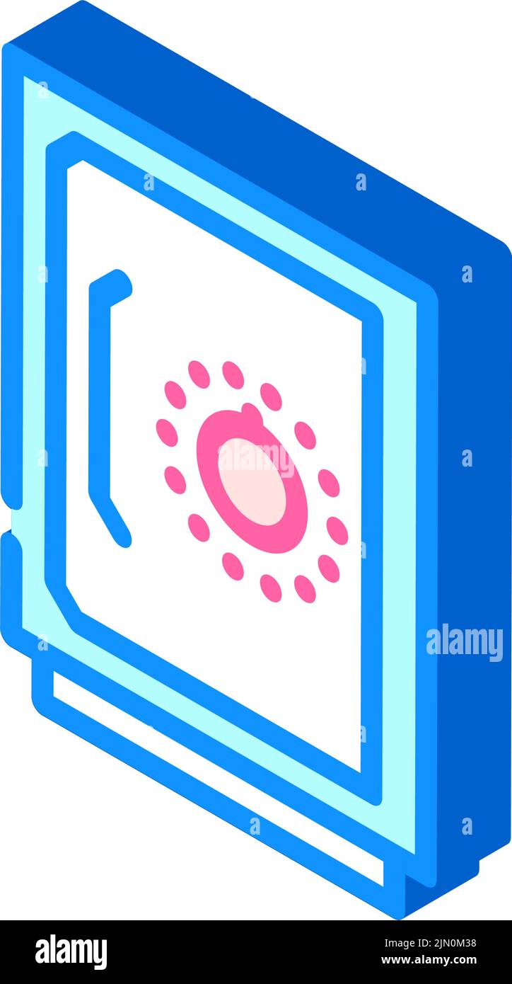 safe money storage isometric icon vector illustration Stock Vector ...