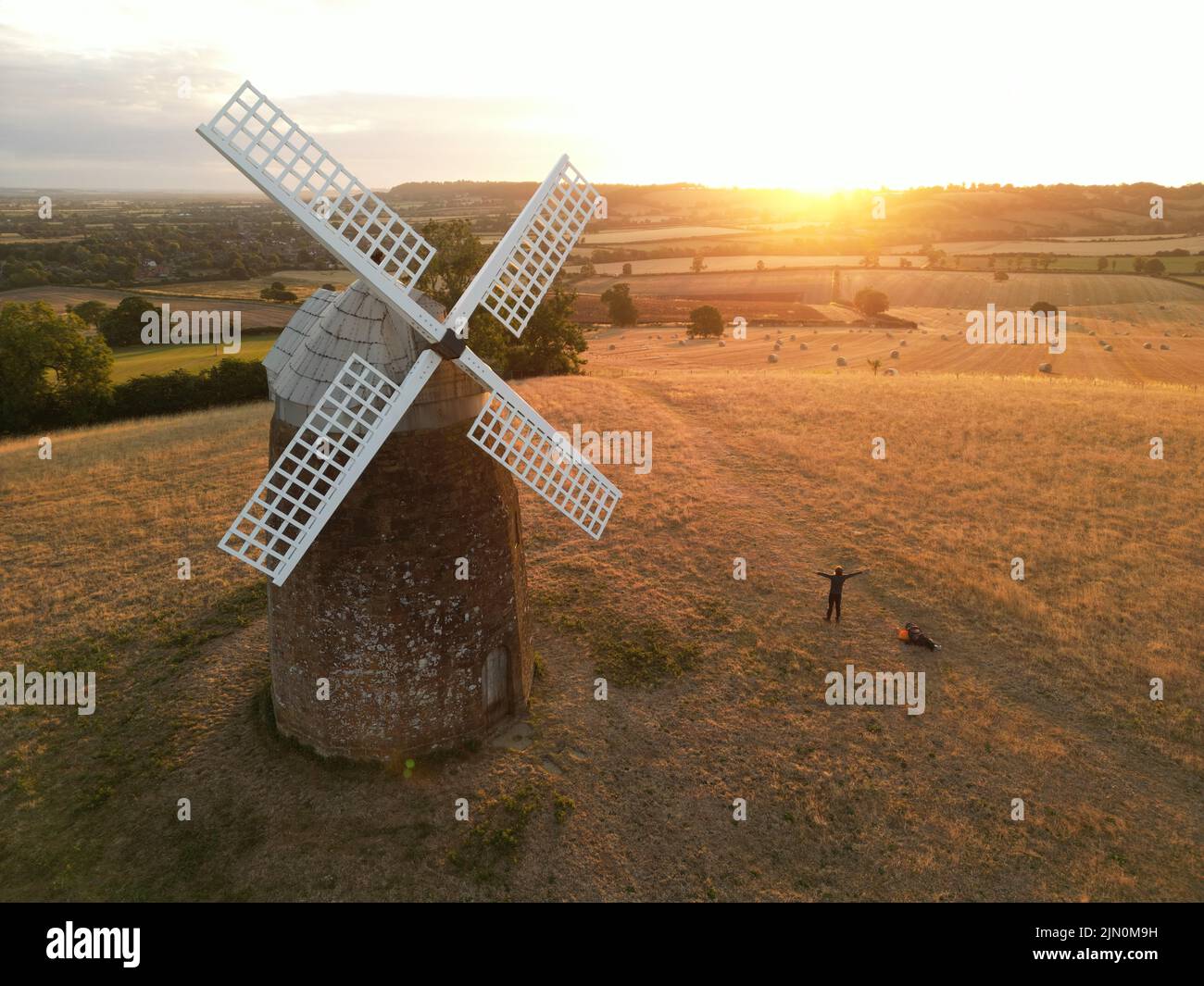 Tysoe Windmill hill near the site of The Battle of Edgehill The First ...