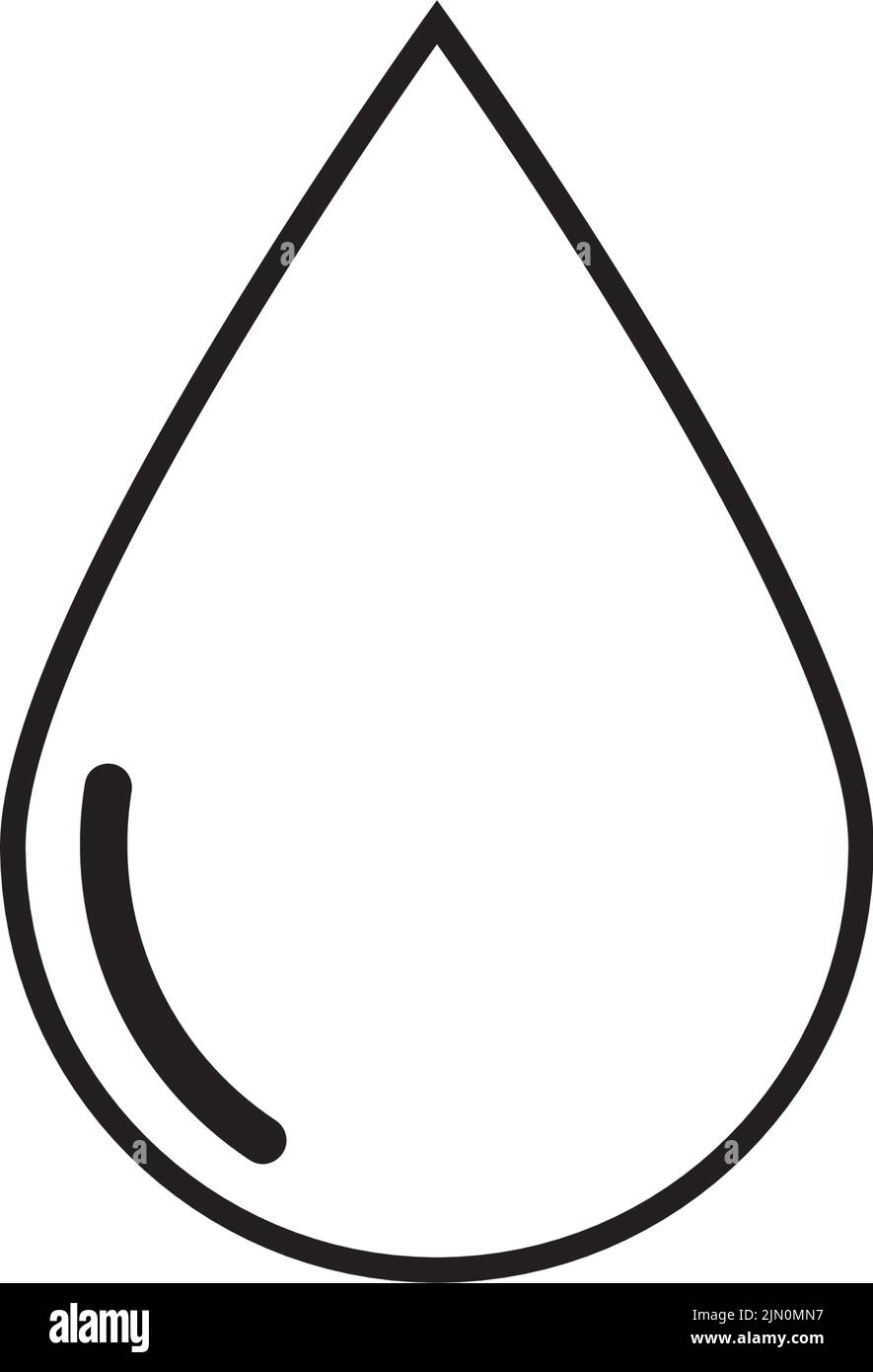 water drop icon logo vector design Stock Vector Image & Art - Alamy