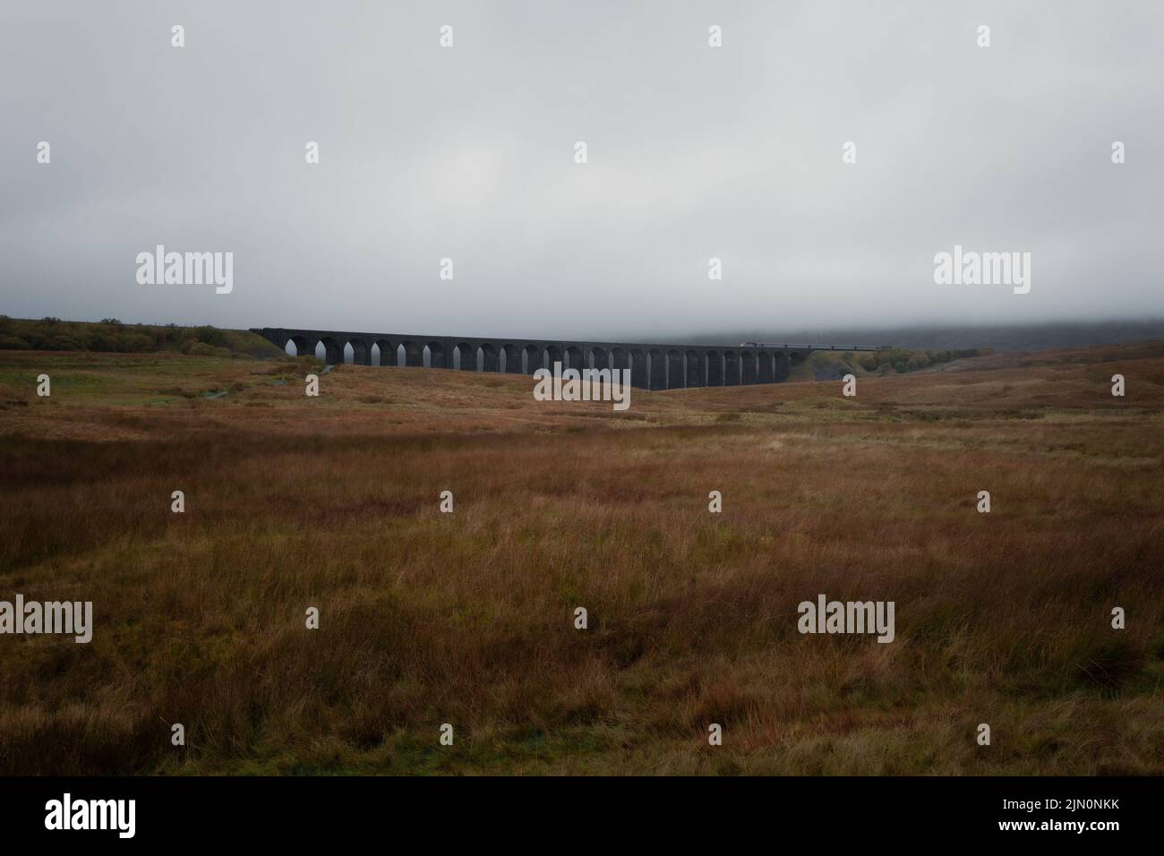 Victorian built Ribblehead Viaduct raliway line in Yorkshire Stock ...