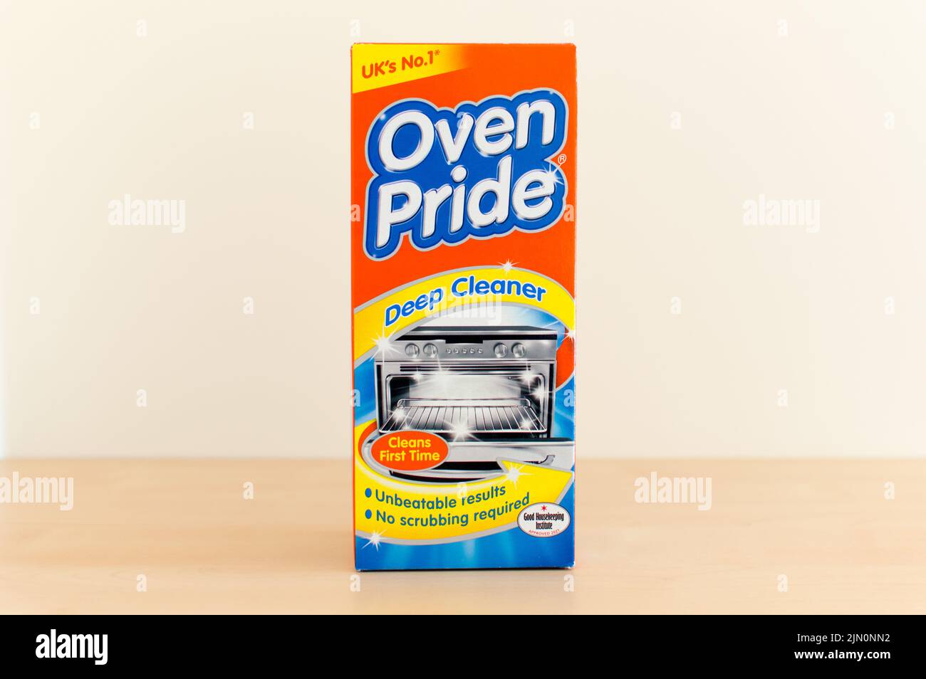Oven pride all in one oven deep cleaning product Stock Photo - Alamy
