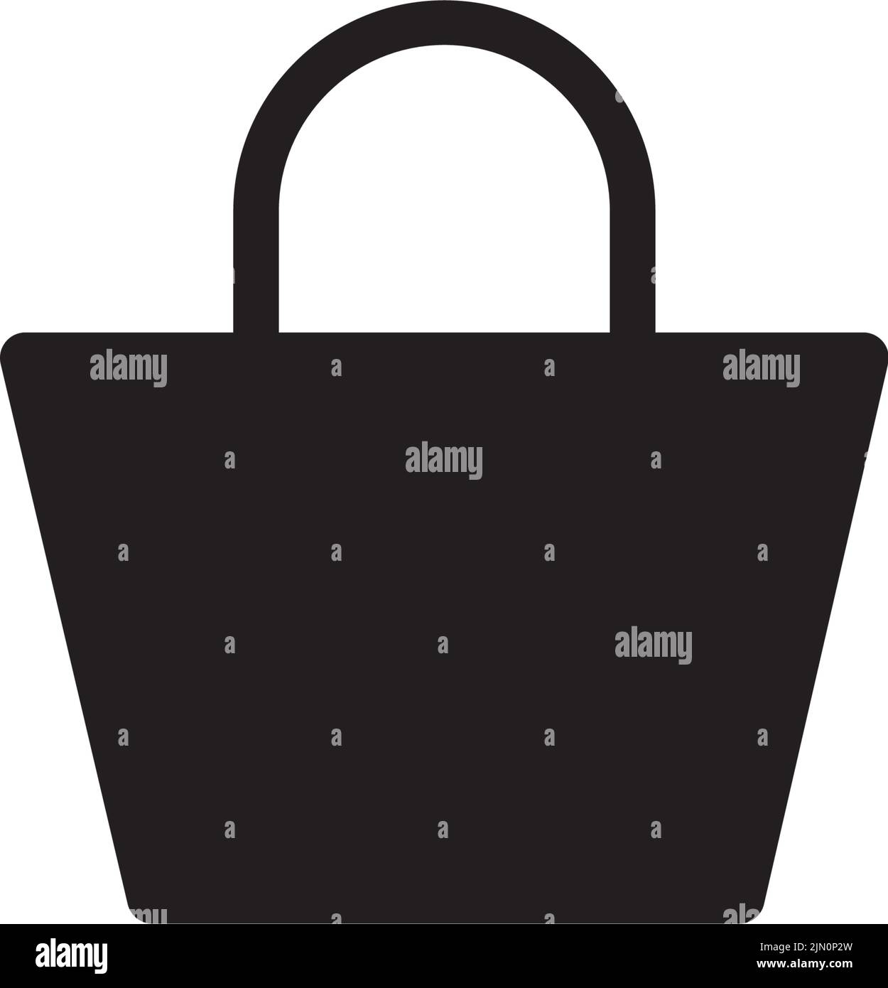 shopping bag icon logo vector design Stock Vector Image & Art - Alamy