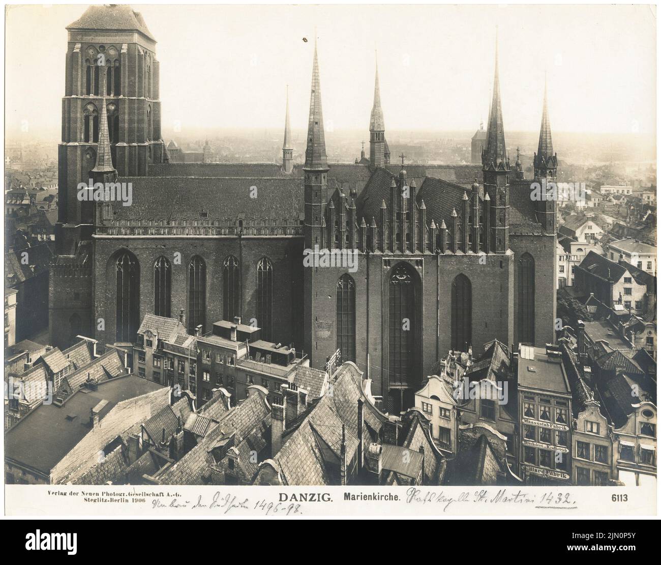 Marienkirche danzig Cut Out Stock Images & Pictures - Alamy