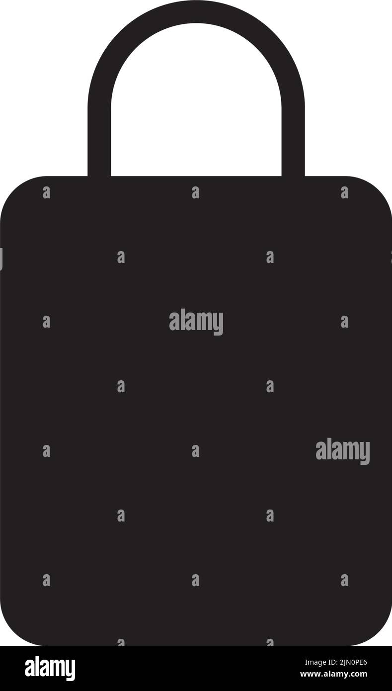 shopping bag icon logo vector design Stock Vector Image & Art - Alamy