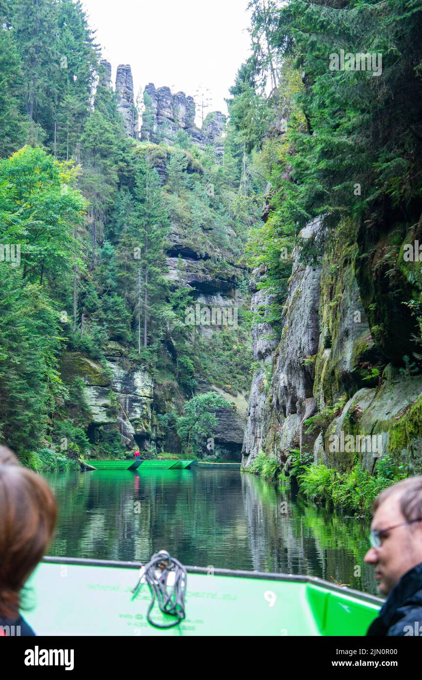 ***2013 FILE PHOTO*** The ferry on the Edmund (Silent) Gorge on the ...
