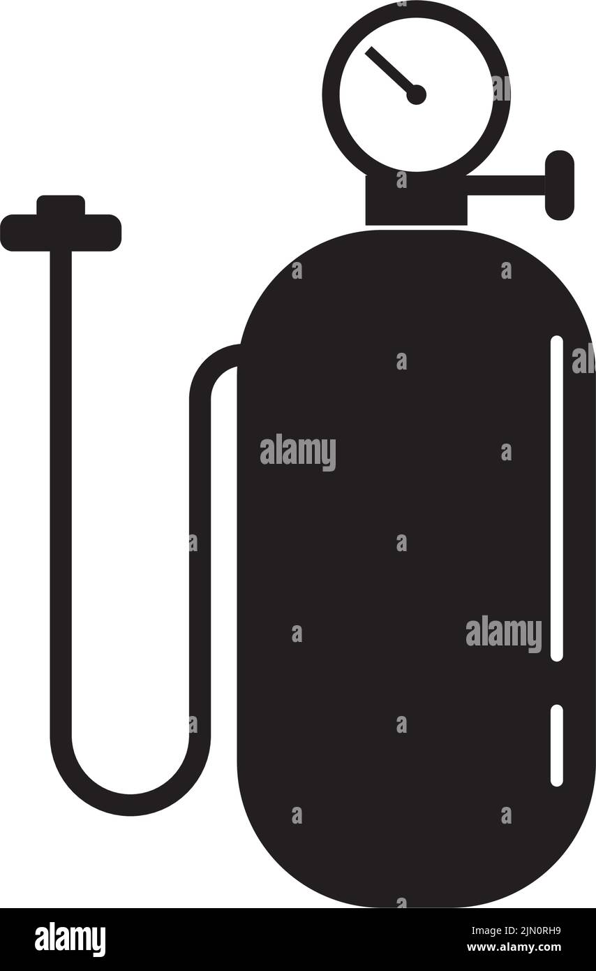 gas cylinders icon logo vector design Stock Vector Image & Art - Alamy