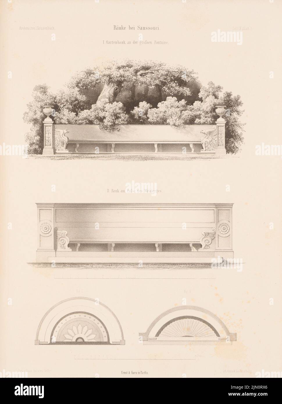 Banke bei sanssouci hi-res stock photography and images - Alamy