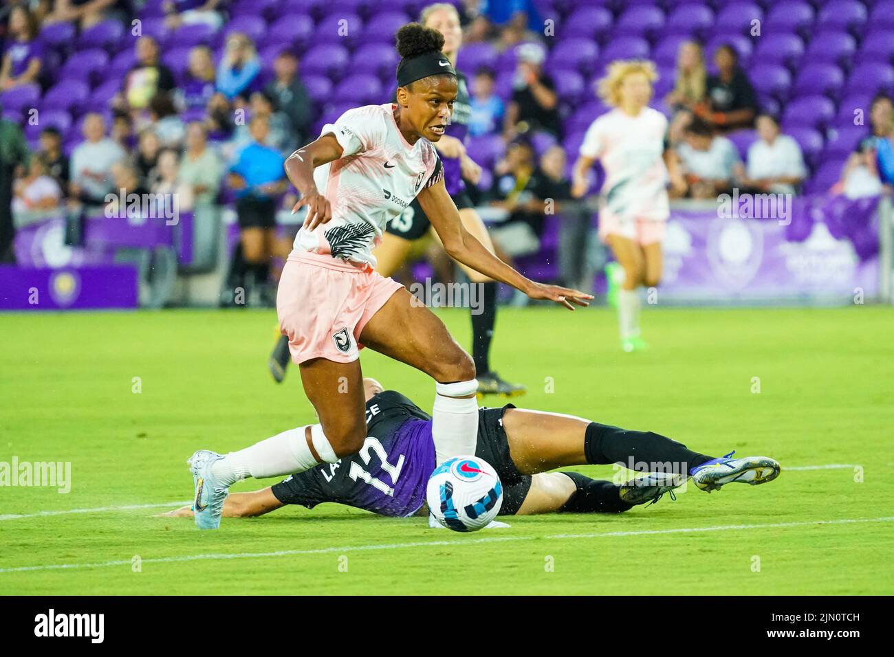 Orlando, Florida, USA, August 7, 2022, Angel City FC player Simone ...