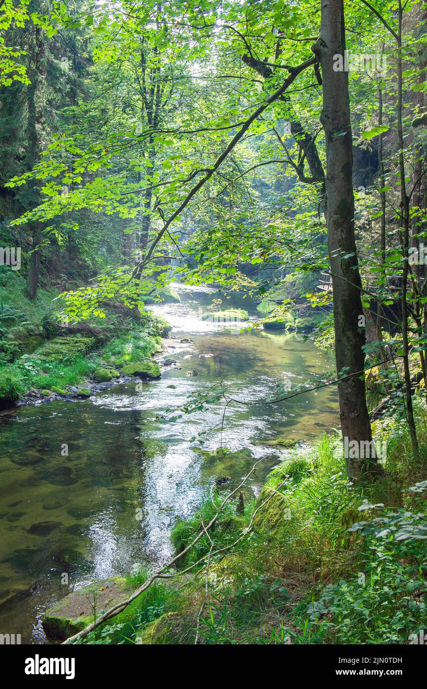 ***2013 FILE PHOTO*** The Wild Gorge on the Kamnitz River in the ...