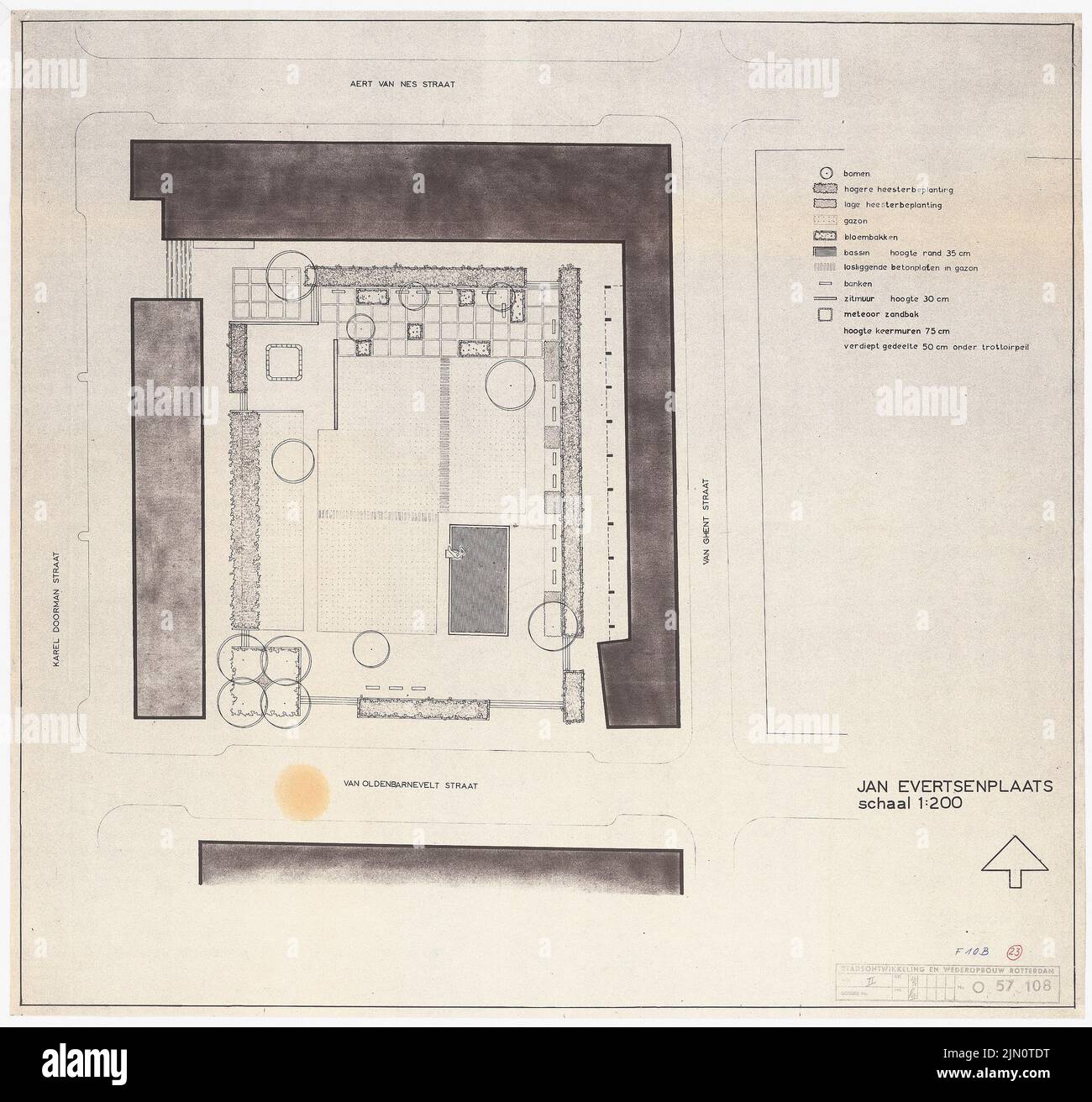 Rotterdam post war plan hi-res stock photography and images - Alamy