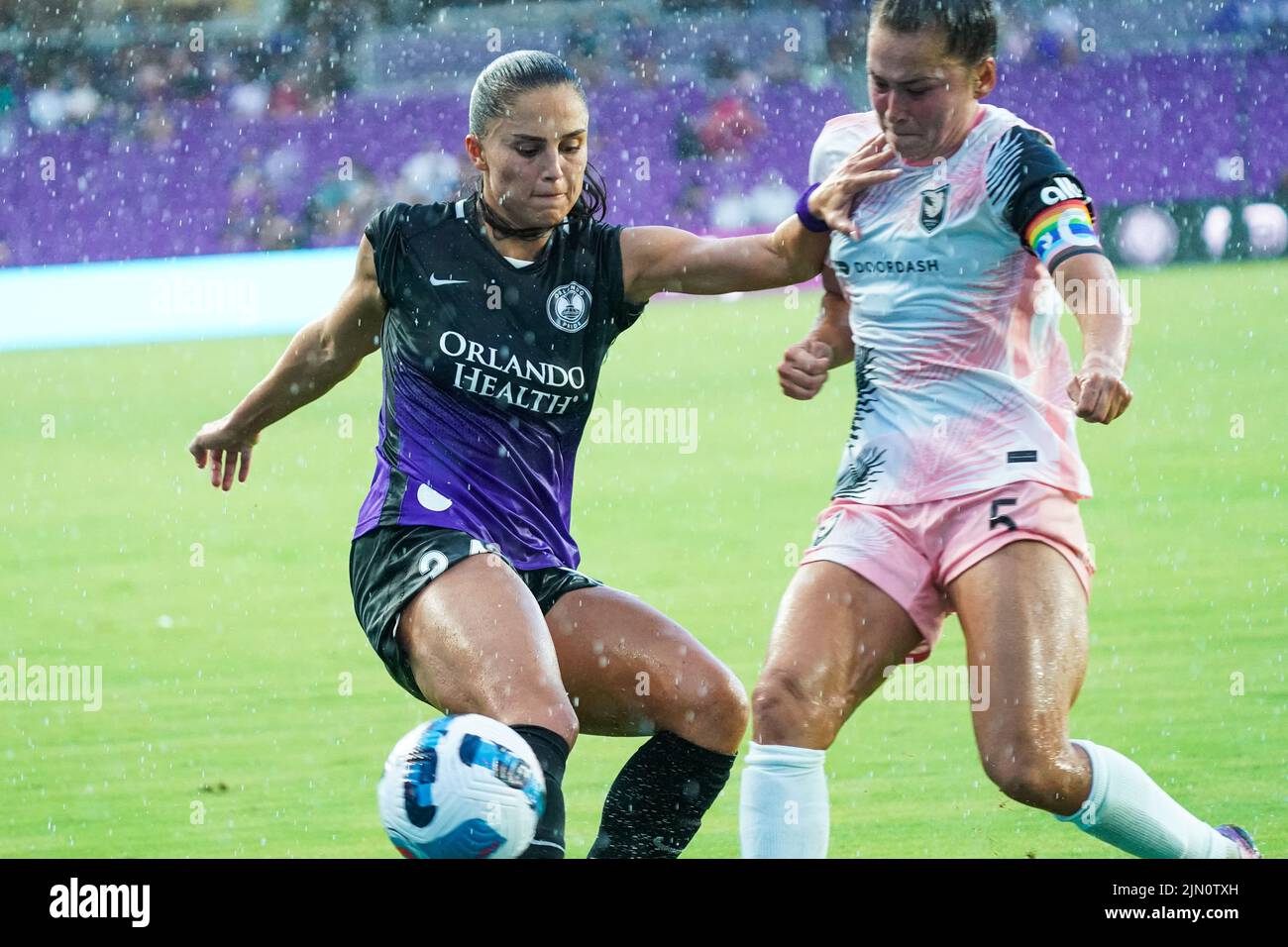 Orlando, Florida, USA, August 7, 2022, Orlando Pride Midfielder Jordyn ...