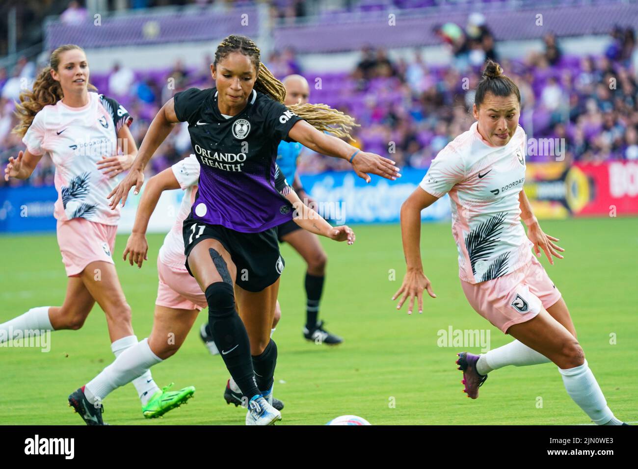 Orlando, Florida, USA, August 7, 2022, Orlando Pride forward ,Darian ...