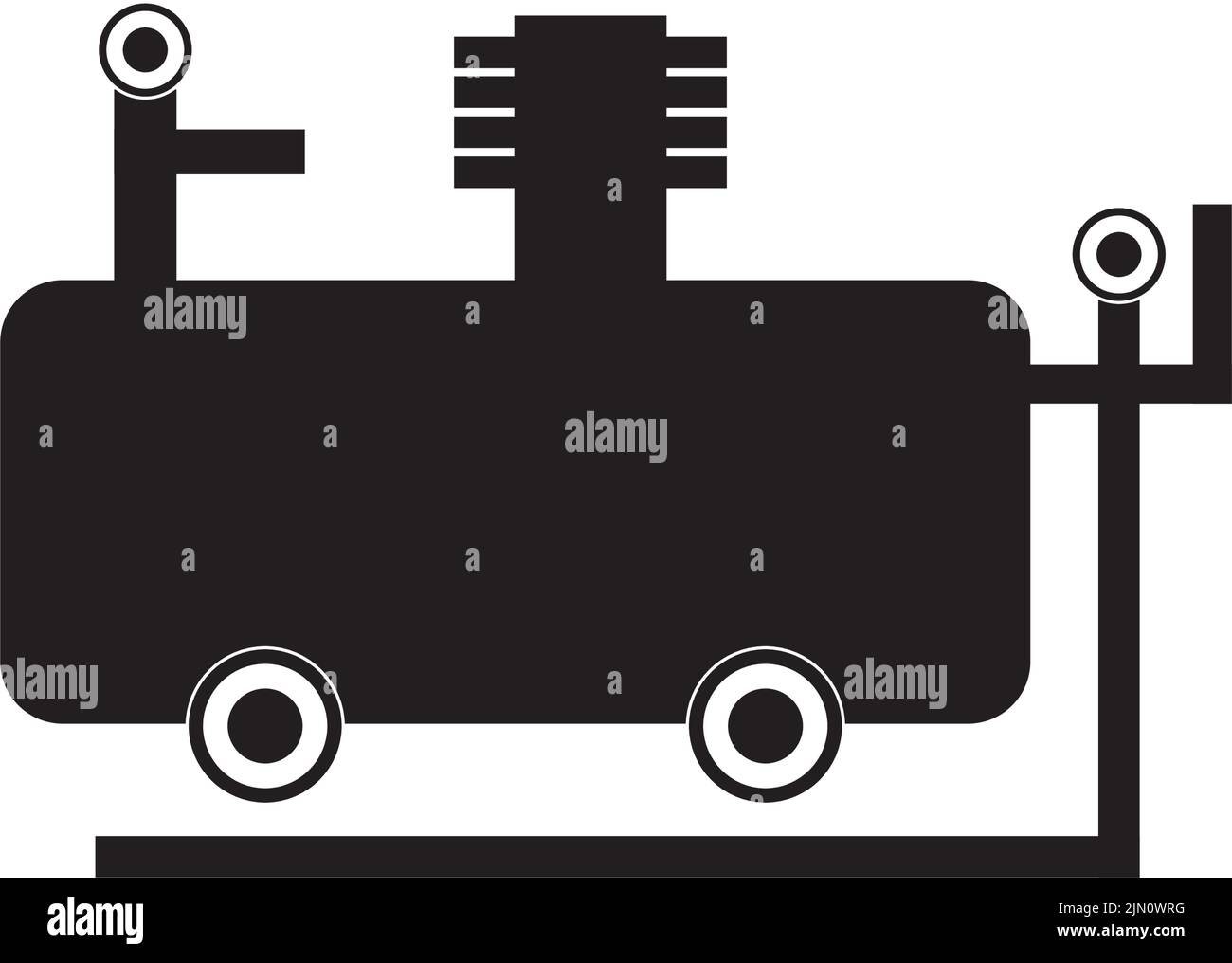 Single cylinder machine Stock Vector Images - Alamy