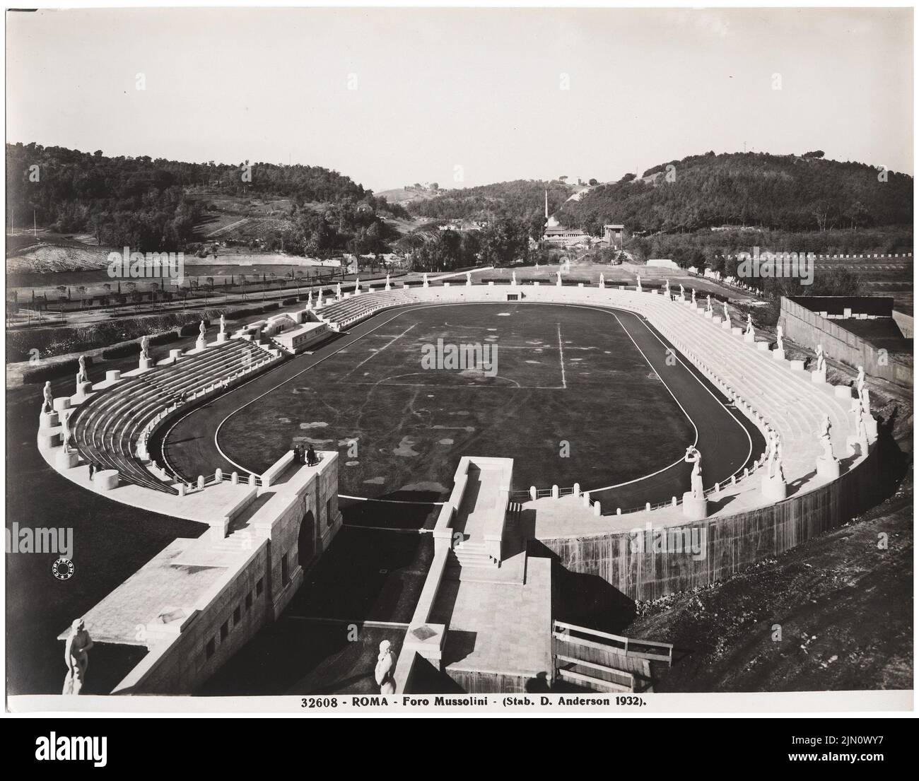 Forum mussolini rome Cut Out Stock Images & Pictures - Alamy