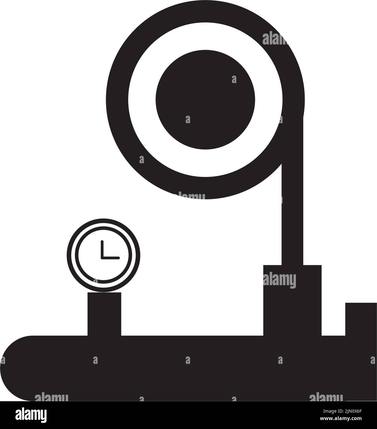 compressor icon logo vector design Stock Vector Image & Art - Alamy