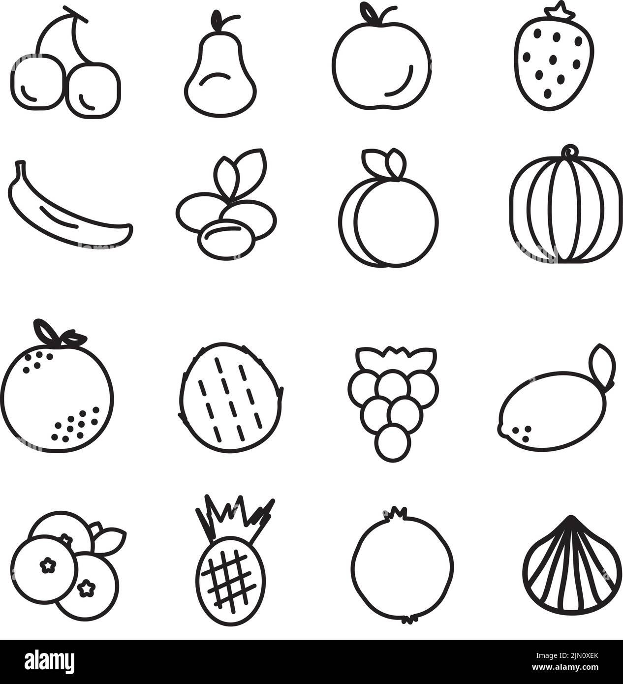 Grapes fruit icon Stock Vector Images - Alamy