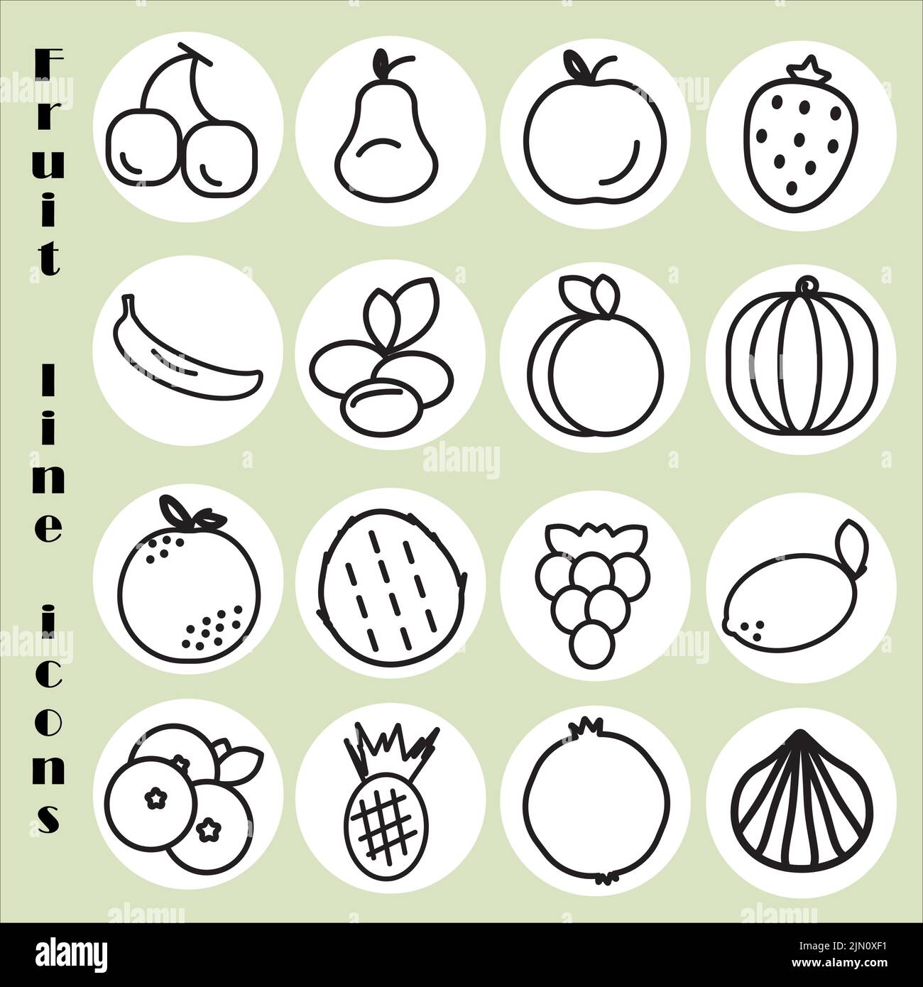 Benefit of eating fruits Stock Vector Images - Alamy
