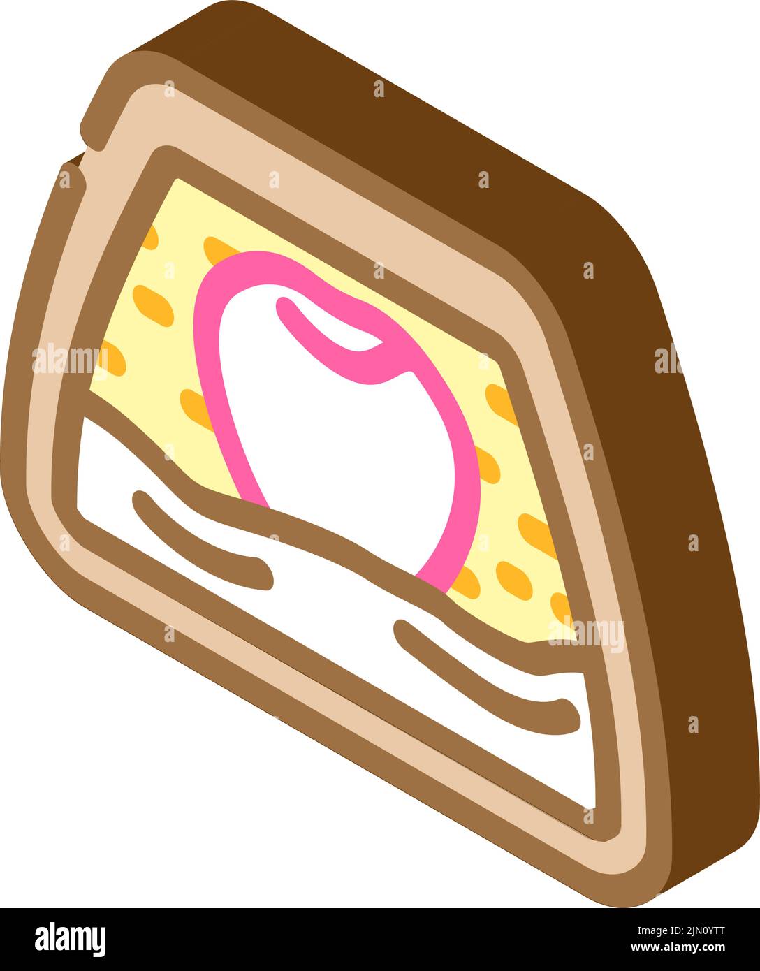 candy cherry isometric icon vector illustration Stock Vector Image ...