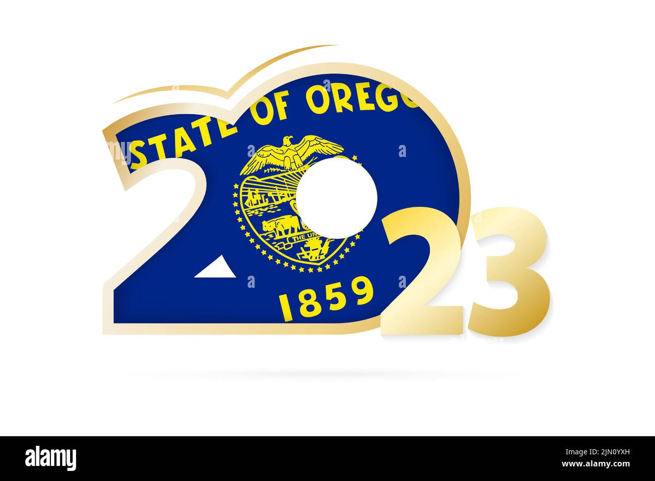 Oregon lettering Stock Vector Images - Alamy