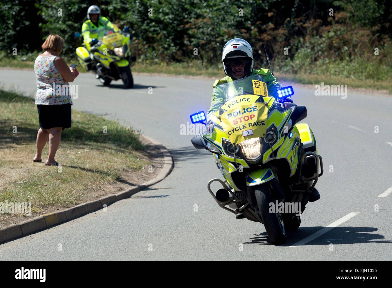 Police BMW motorcycles for the 2022 Commonwealth Games cycling road ...
