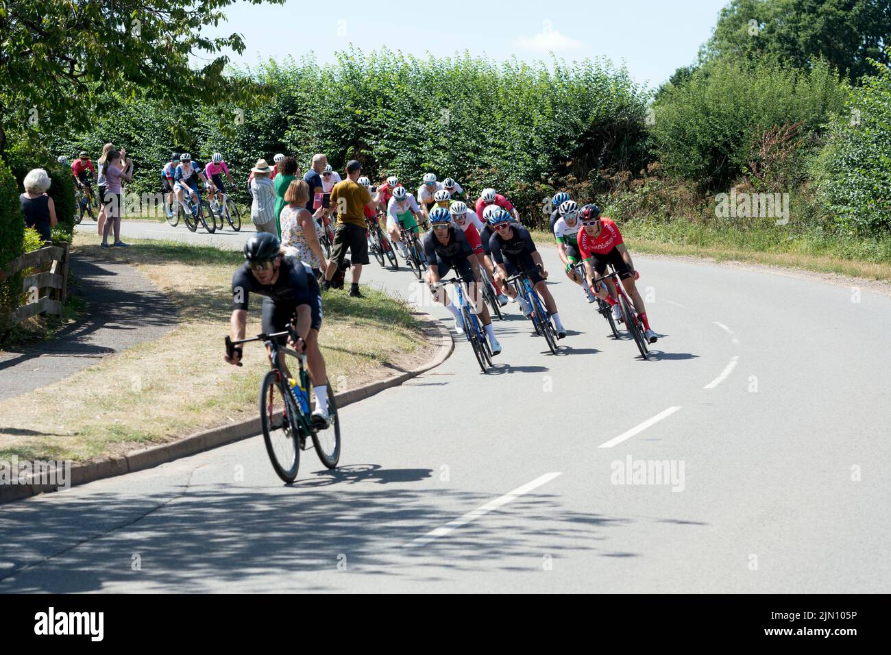 The 2022 Commonwealth Games men`s cycling road race, Hampton Magna ...