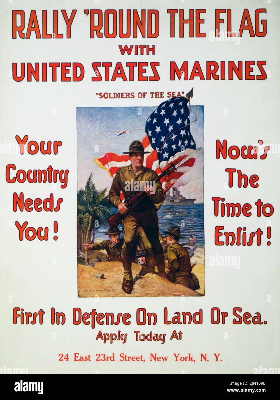 Rally ’round the flag with United States Marines ‘Soldiers of the sea ...